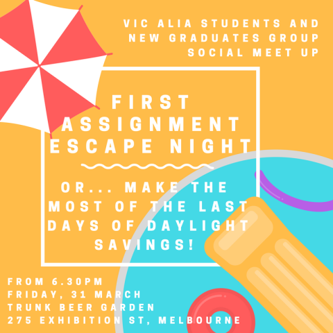 Melbourne – First Assignment Escape Night | ALIA