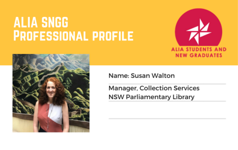 GLAMR Professional Profile – Susan Walton | ALIA